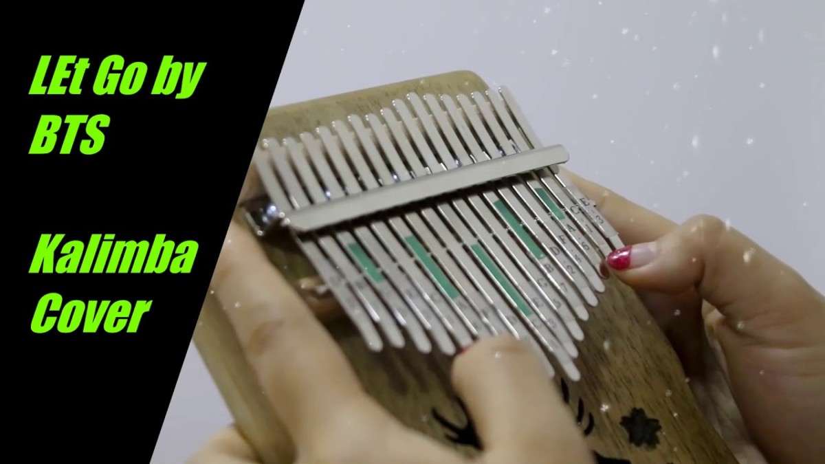 Let Go - BTS Kalimba Tabs Letter & Number Notes Tutorial - KalimbaTabs.net
