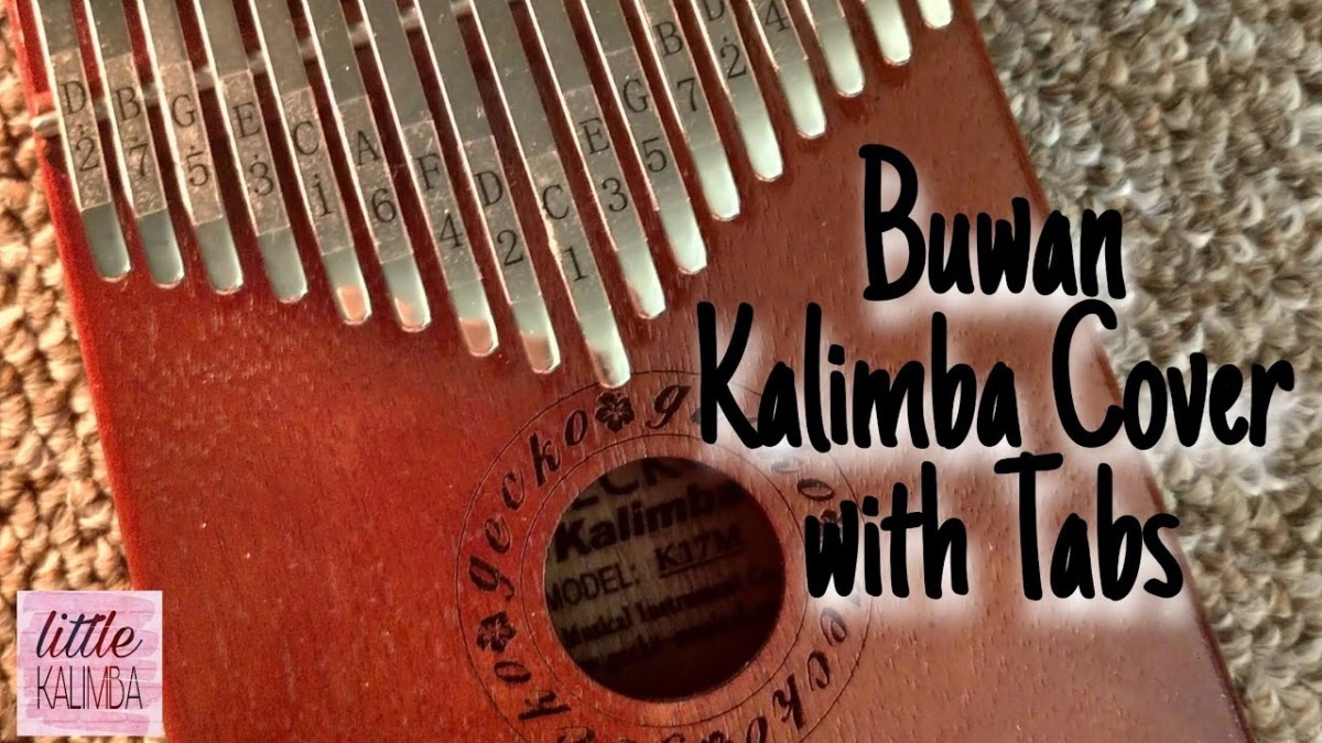 Buwan - Kalimba Cover Kalimba Tabs Letter & Number Notes Tutorial ...