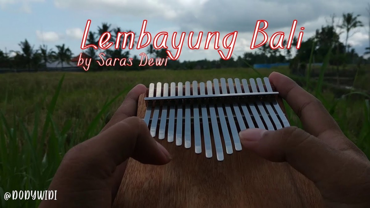 Lembayung bali - Saras Dewi Kalimba Tabs Letter & Number Notes Tutorial ...