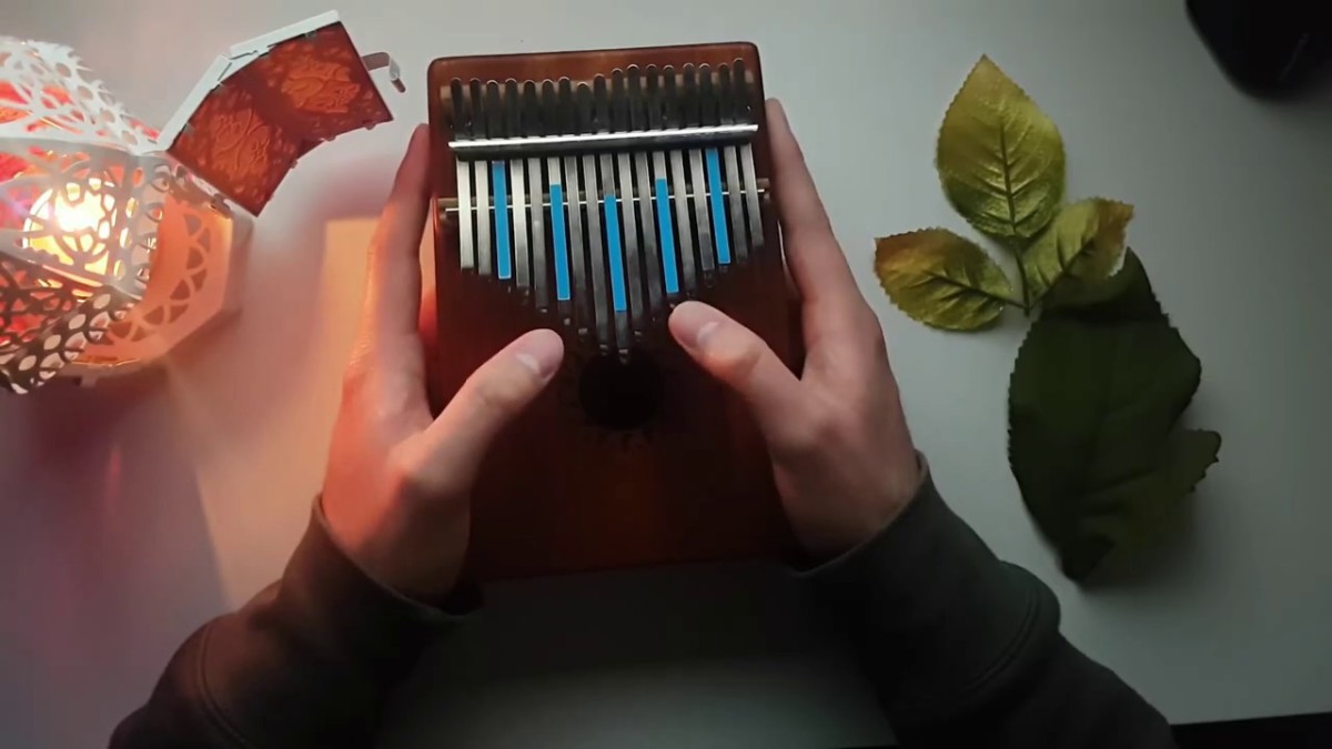 Avatar - Leaves from the Vine 2 Kalimba Tabs Letter & Number Notes ...