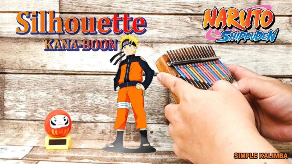 Naruto Shippuden OP16 - Silhouette Kalimba Tabs Letter & Number Notes ...