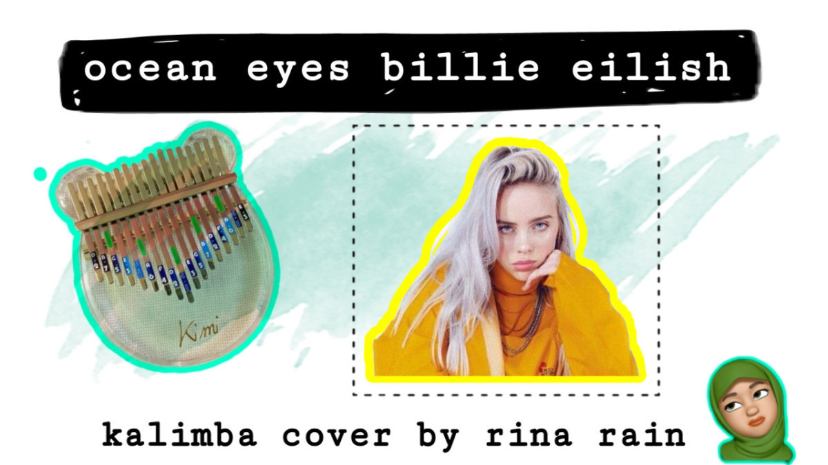 Ocean Eyes - Billie Eilish Kalimba Tabs Letter & Number Notes Tutorial ...
