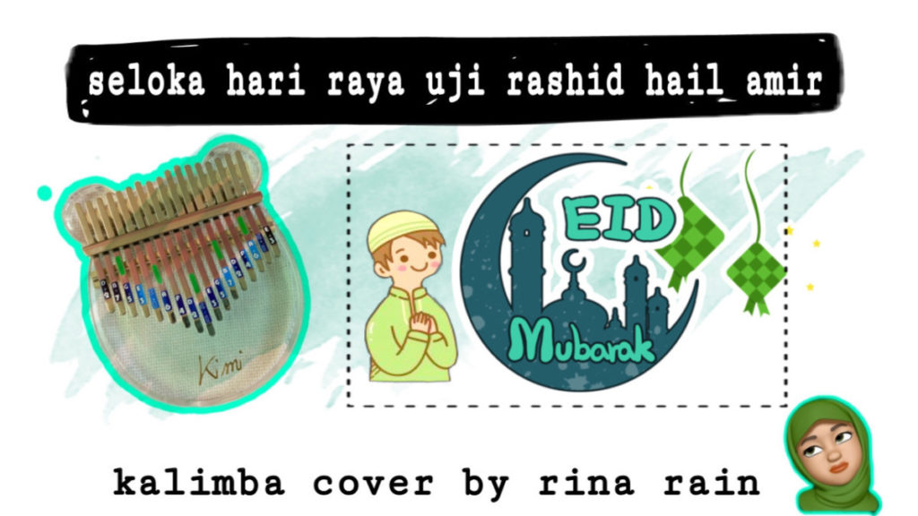 Seloka Hari Raya Uji Rashid Hail Amir Kalimba Tabs Letter & Number ...