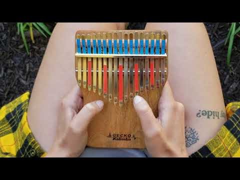 The Avatar's Love Kalimba Tabs Letter & Number Notes Tutorial ...