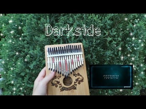 Darkside - Alan Walker Kalimba Tabs Letter & Number Notes Tutorial ...