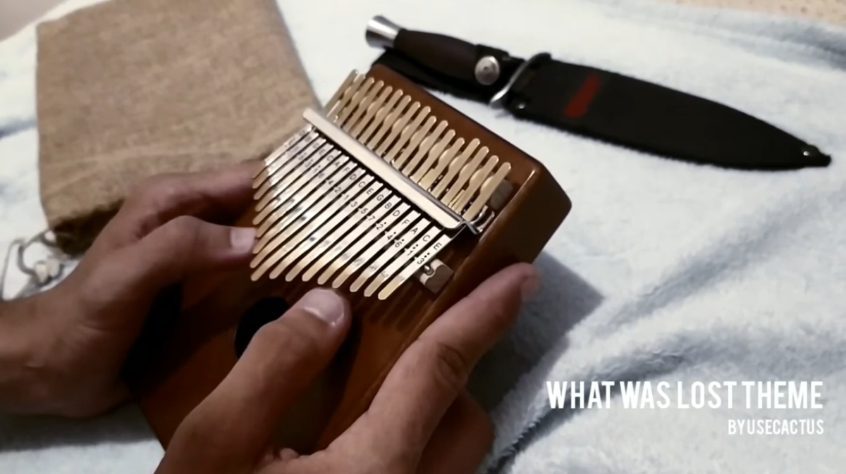 What was Lost, Project Zomboi OST by Zach Beever Kalimba Tabs Letter ...