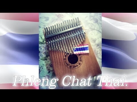 Phleng Chat Thai - Thai National Anthem Kalimba Tabs Letter & Number ...