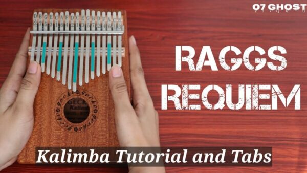 Ghost - Banners Kalimba Tabs Letter & Number Notes Tutorial ...
