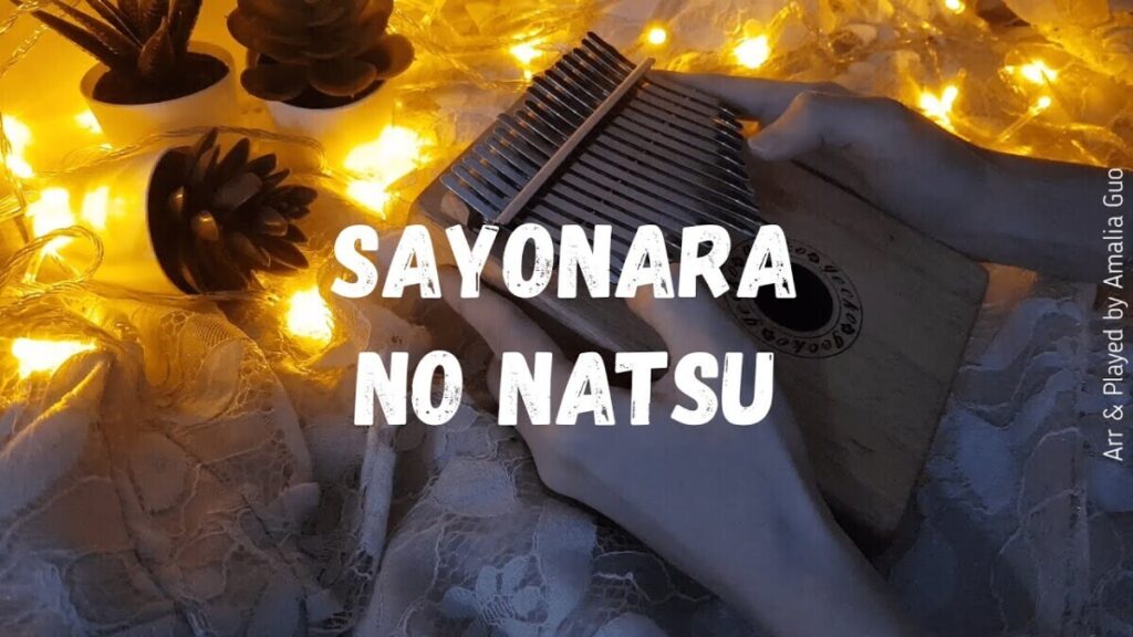 Sayonara no natsu - From Up On Poppy Hill (Ghibli) Kalimba Tabs Letter ...