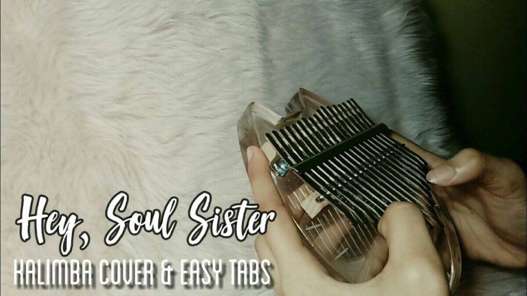Train - Hey, Soul Sister Kalimba Tabs Letter & Number Notes Tutorial ...