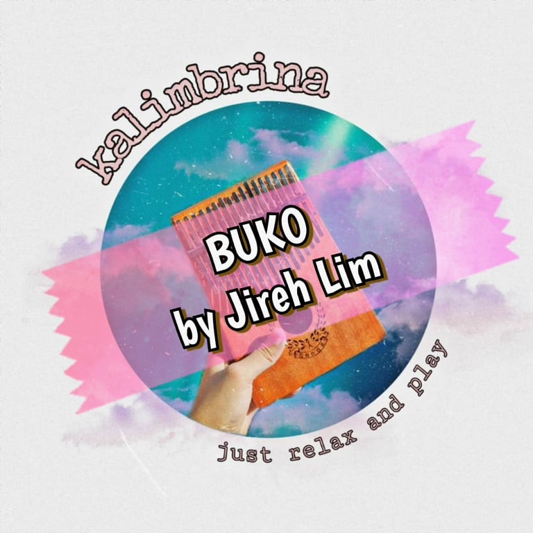 Buko - Jireh Lim Kalimba Tabs Letter & Number Notes Tutorial ...