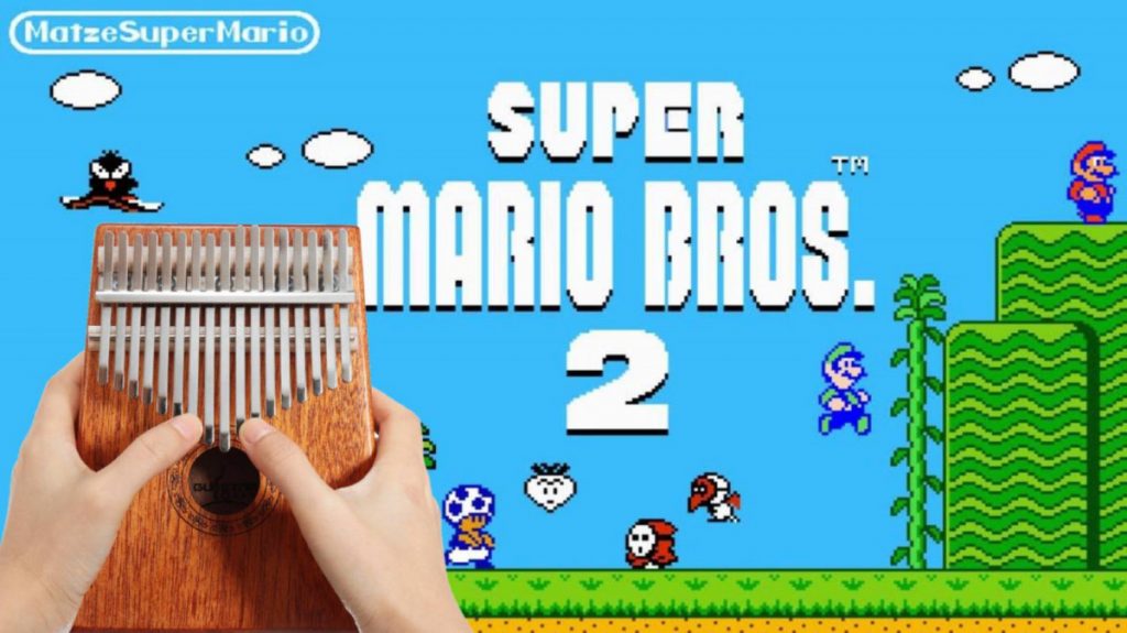 Super Mario Bros. 2 Theme - Overworld Kalimba Tabs Letter & Number ...