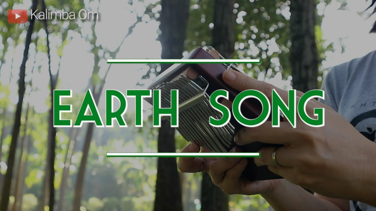 Earth Song - Michael Jackson (17-key Chromatic) Kalimba Tabs Letter ...