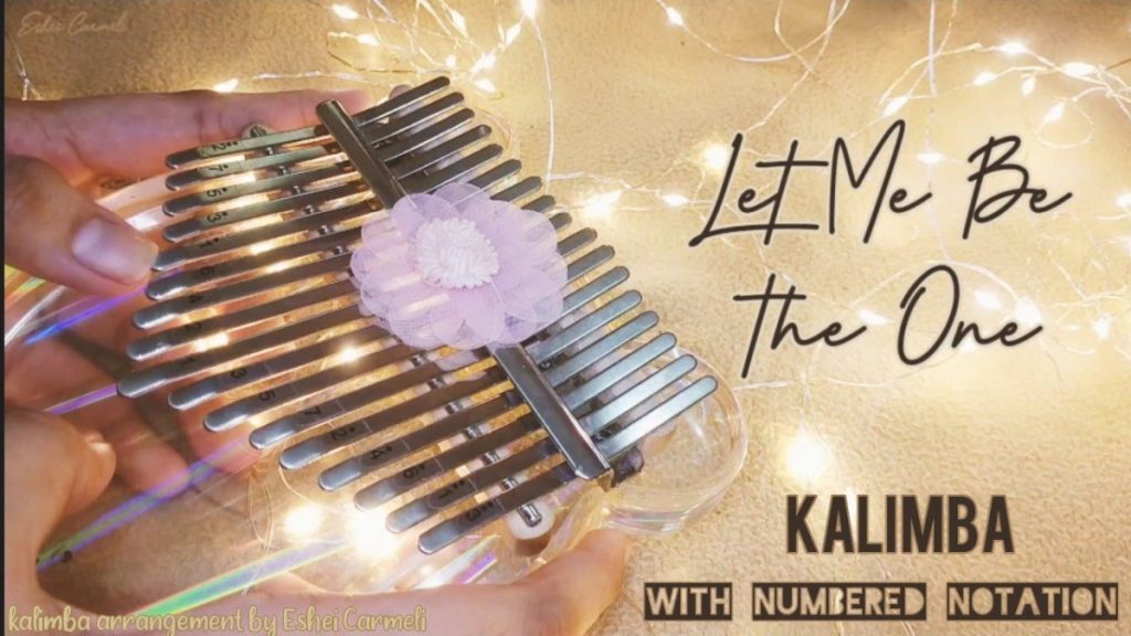 Let Me Be The One Kalimba Tabs Letter & Number Notes Tutorial ...