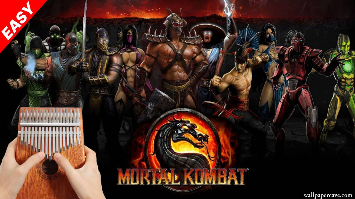 Mortal Kombat Theme Kalimba Tabs Letter & Number Notes Tutorial ...