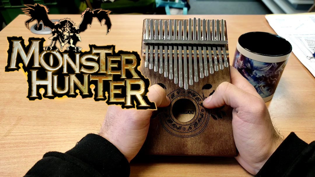 Monster Hunter - Proof of a Hero Kalimba Tabs Letter & Number Notes ...