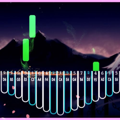 Far - C418 Kalimba Tabs Letter & Number Notes Tutorial - KalimbaTabs.net