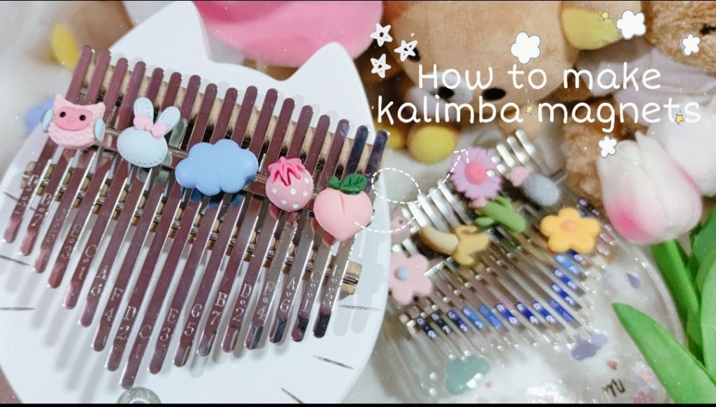 How to make kalimba magnets Kalimba Tabs Letter & Number Notes Tutorial ...