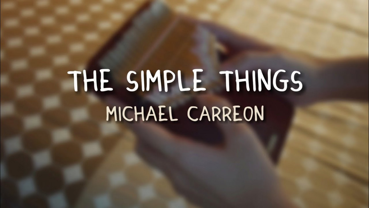 The Simple Things - Michael Carreon Kalimba Tabs Letter & Number Notes ...