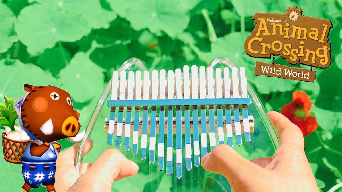 Animal Crossing Wild World Theme Kalimba Tabs Letter & Number Notes ...