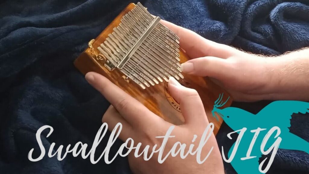 Swallowtail Jig - Irish fiddle tune Kalimba Tabs Letter & Number Notes ...
