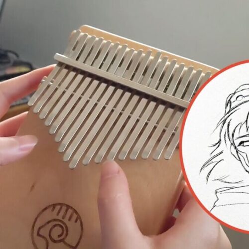 Wings of a butterfly - HIM Kalimba Tabs Letter & Number Notes Tutorial ...
