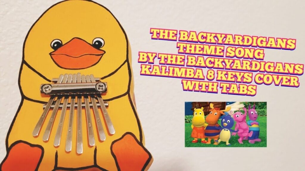 The Backyardigans Theme Song Kalimba Tabs Letter & Number Notes ...