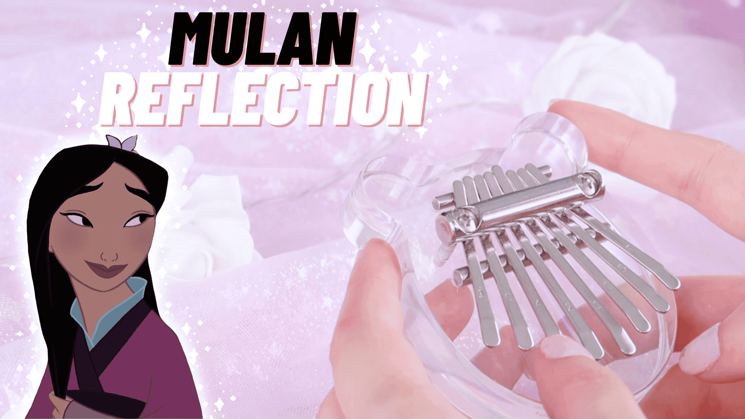 Reflection - Mulan OST Kalimba Tabs Letter & Number Notes Tutorial ...