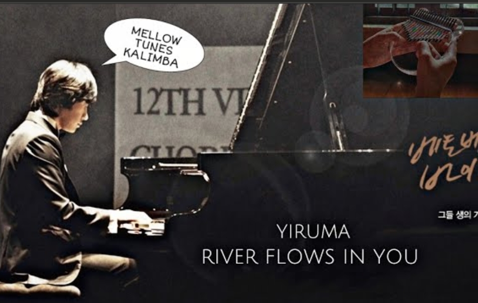 The river flows in you by Yiruma Kalimba Tabs Letter & Number Notes ...