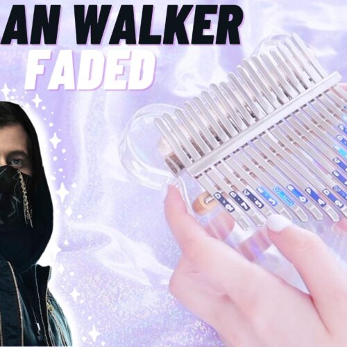 Faded-Alan Walker Kalimba Tabs Letter & Number Notes Tutorial ...