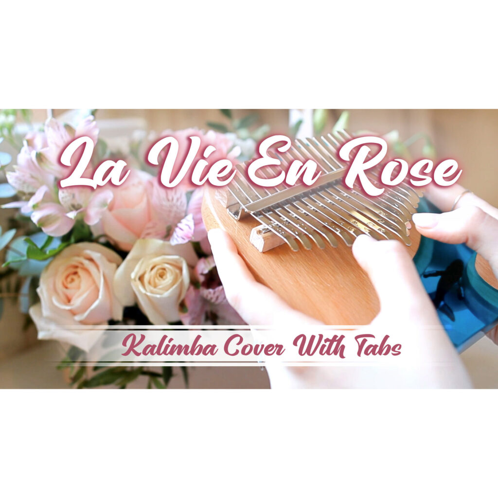 La vie en rose Kalimba Tabs Letter & Number Notes Tutorial ...