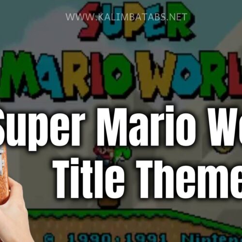 the main mario theme Kalimba Tabs Letter & Number Notes Tutorial ...