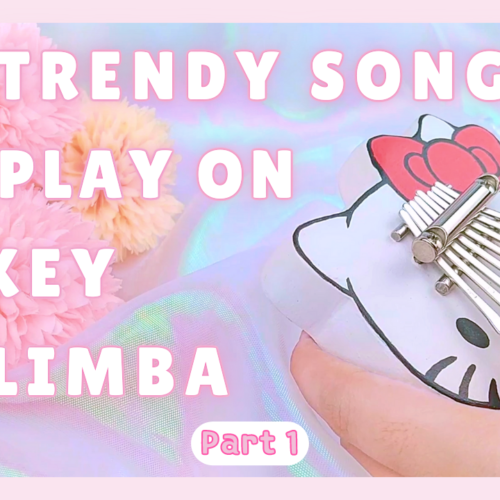 Red - Easy Kalimba Tutorial 8 Keys Kalimba Tabs Letter & Number Notes ...