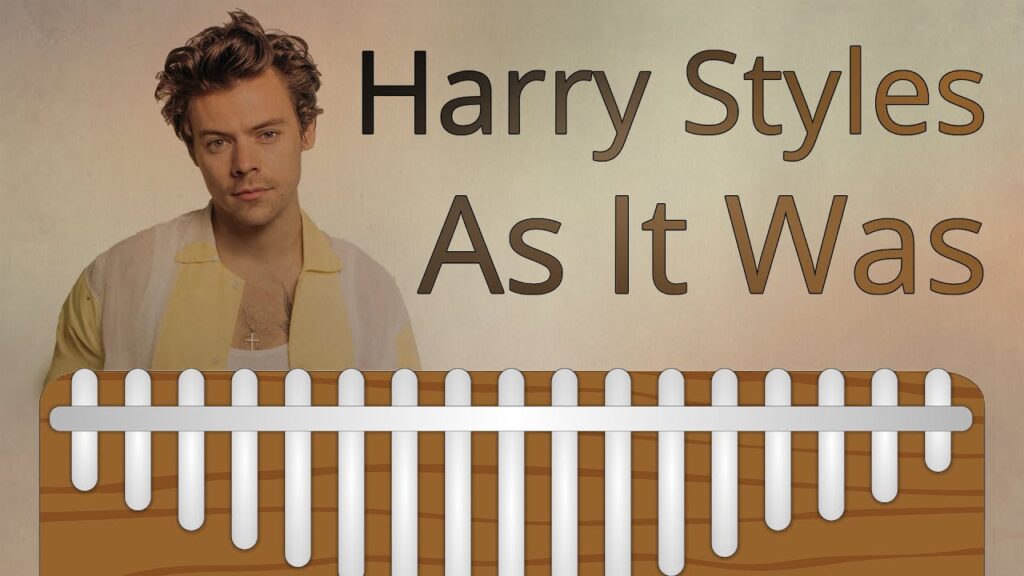 As it Was - Harry Styles Kalimba Tabs Letter & Number Notes Tutorial ...