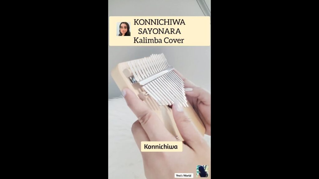 Konnichiwa Sayonara Kochi Kochi Kochi Kalimba Tabs Letter & Number ...