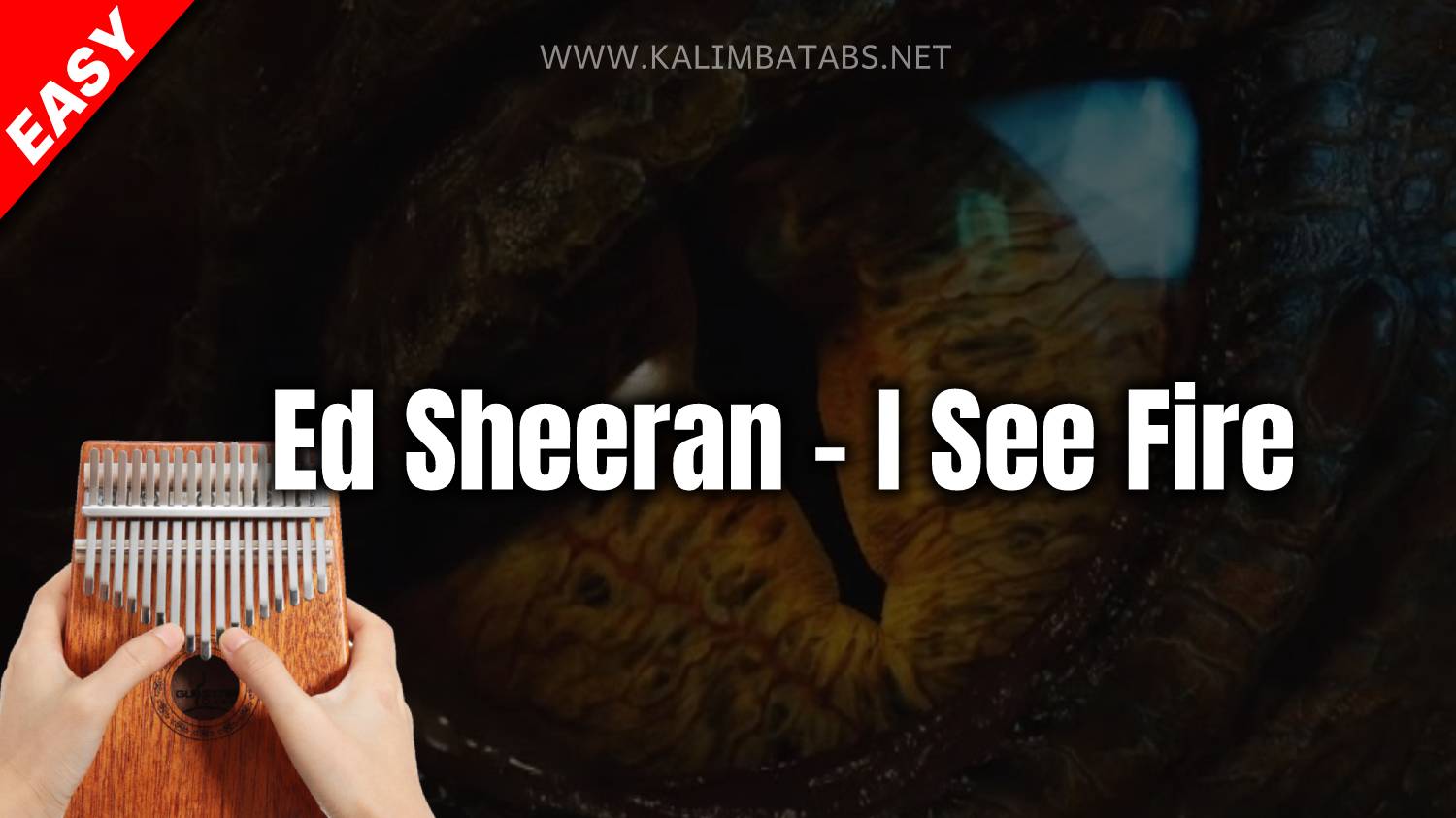 Ed Sheeran - I See Fire (The Hobbit: The Desolation of Smaug) Kalimba ...