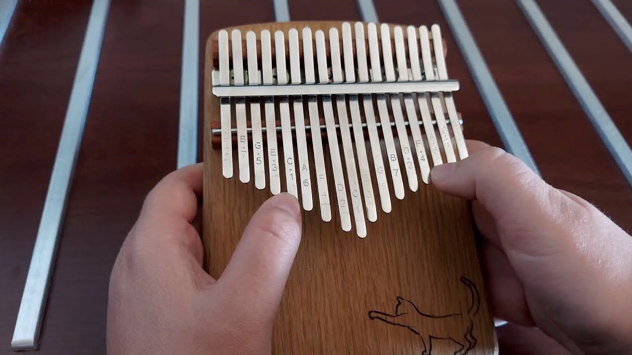 Dre - Still D.R.E Kalimba Tabs Letter & Number Notes Tutorial ...