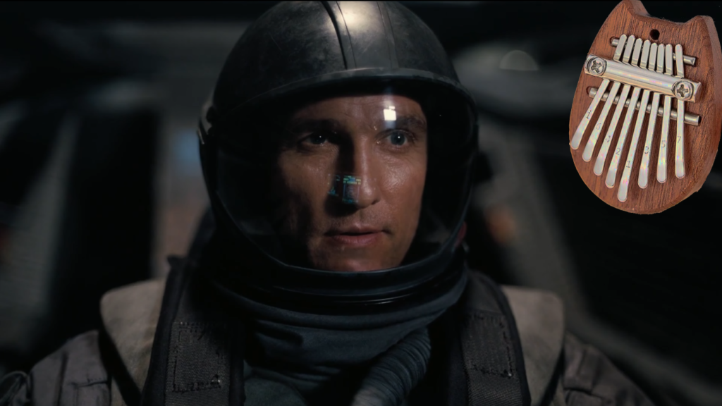 Interstellar - First Step - 8 key kalimba Kalimba Tabs Letter & Number ...