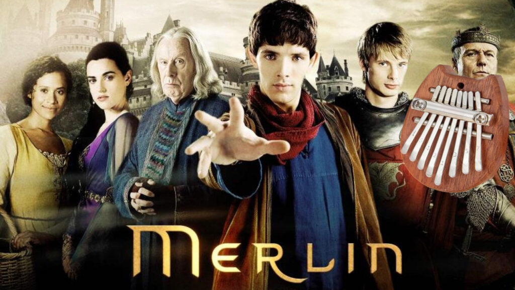 Merlin Theme - 8 key kalimba Kalimba Tabs Letter & Number Notes ...