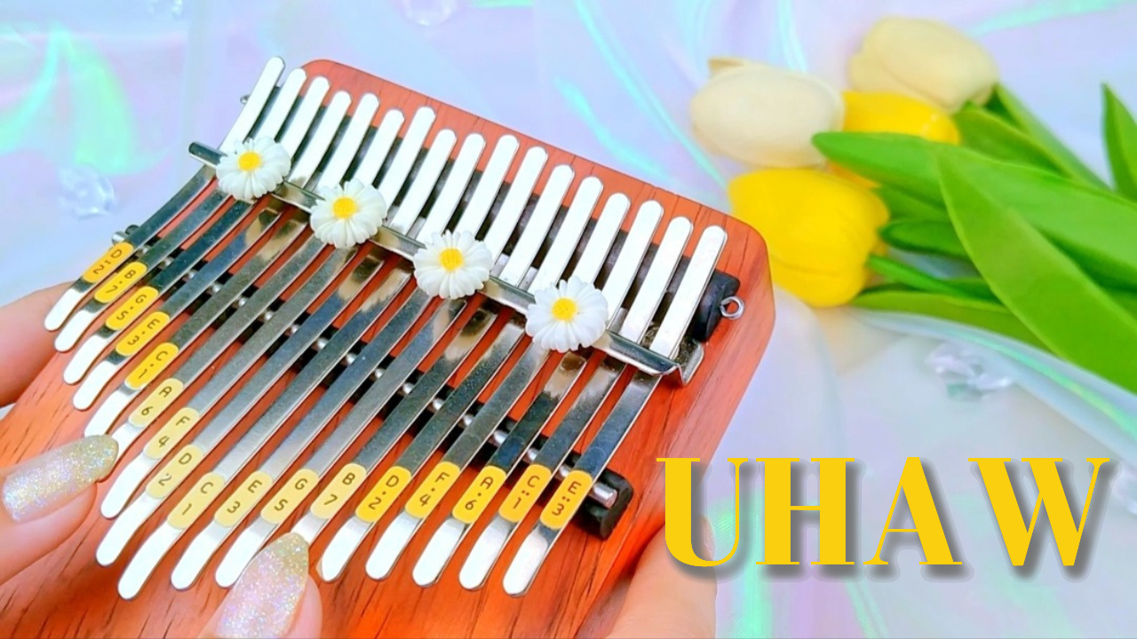 Uhaw - Dilaw Kalimba Tabs Easy Tutorial Kalimba Tabs Letter & Number ...