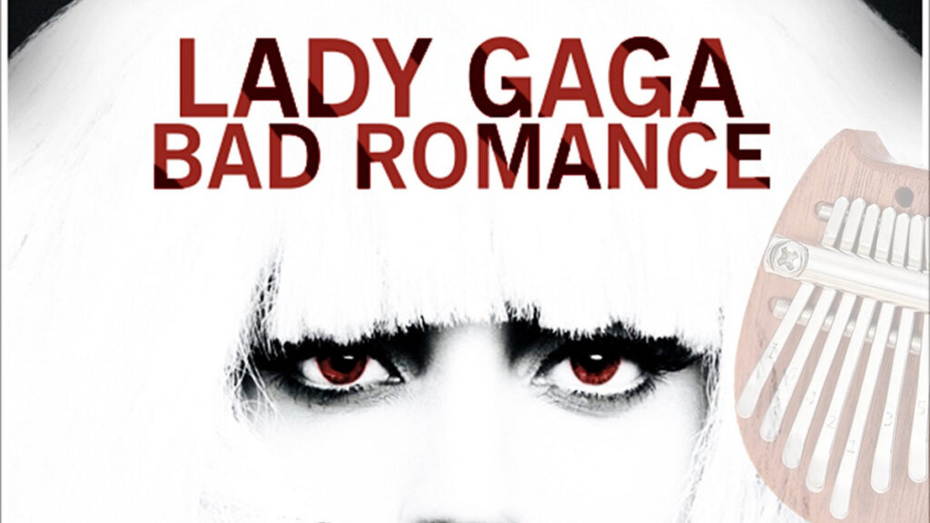 Bad Romance - 8 key kalimba Kalimba Tabs Letter & Number Notes Tutorial ...