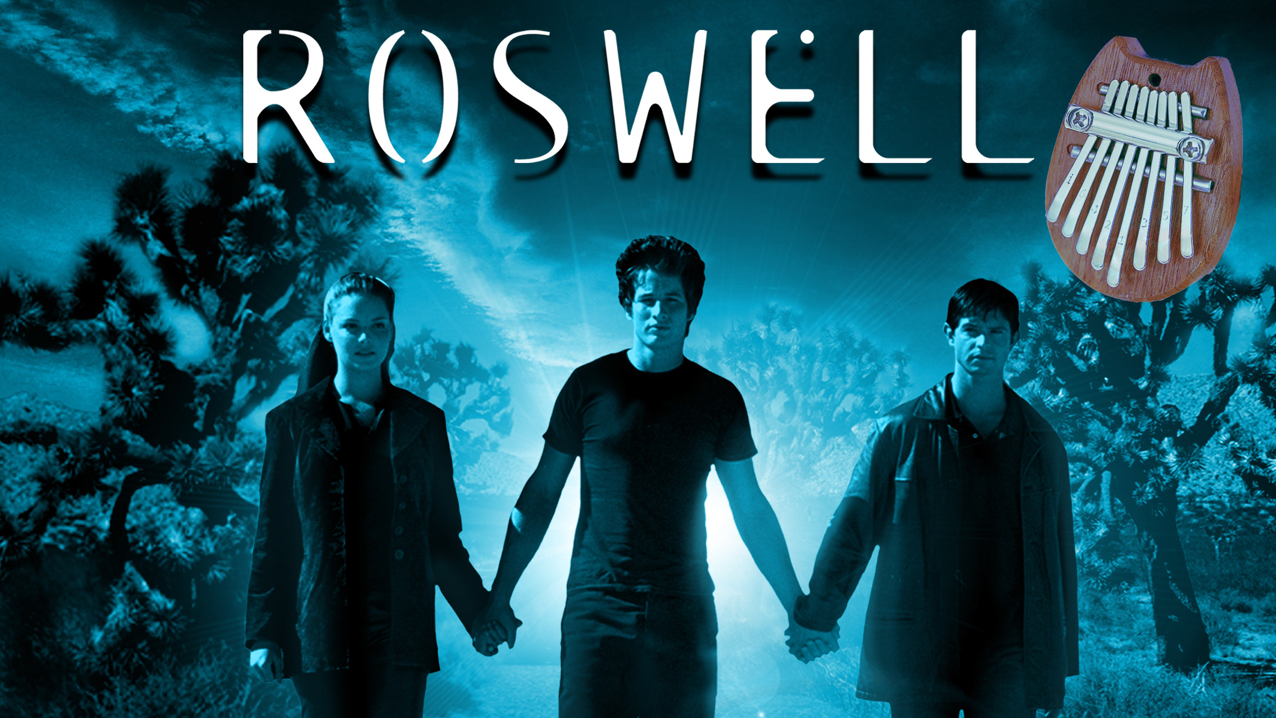 Roswell Theme - Here with Me - 8 key kalimba Kalimba Tabs Letter ...