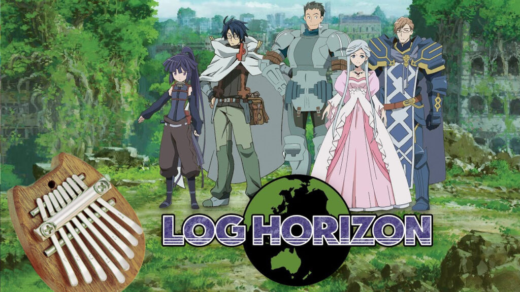 Log Horizon Main Theme - 8 key kalimba Kalimba Tabs Letter & Number ...