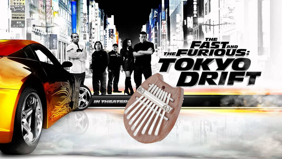 Tokyo Drift Song - 8 key kalimba Kalimba Tabs Letter & Number Notes ...