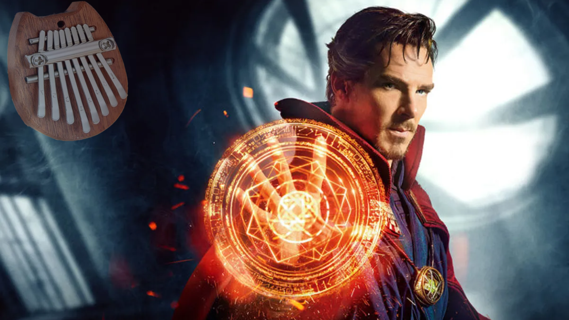 Doctor Strange Theme - 8 key kalimba Kalimba Tabs Letter & Number Notes ...