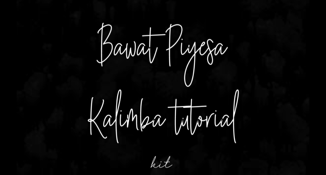 Bawat piyesa Kalimba Tabs Letter & Number Notes Tutorial - KalimbaTabs.net