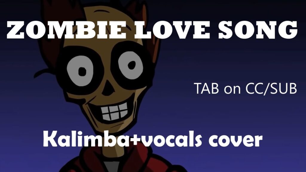 Your Favorite Martian - Zombie Love Song Kalimba Tabs Letter & Number ...