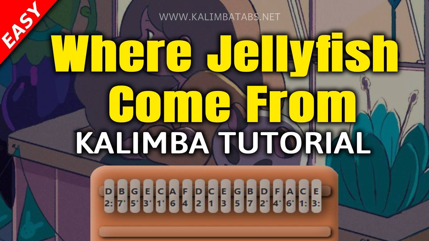 Where Jellyfish Come From - Lonely (Bee and Puppycat Episode 8) (EASY ...