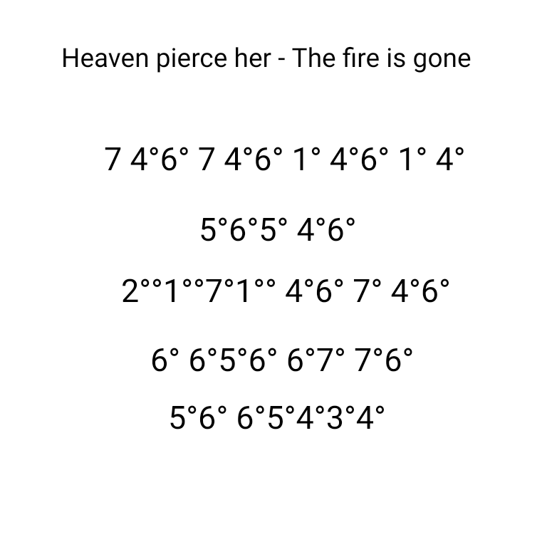 Heaven Pierce her - The fire is gone(for music box) ULTRAKILL OST ...