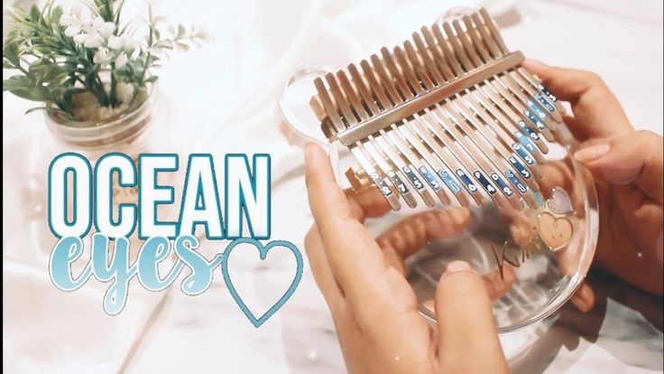 Ocean eyes Kalimba Tabs Letter & Number Notes Tutorial - KalimbaTabs.net